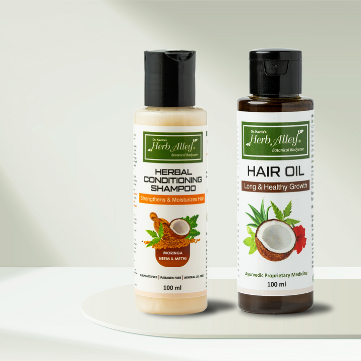 Best Combo for Hair Fall Control |Best Ayurvedic hair care combo – Herb ...